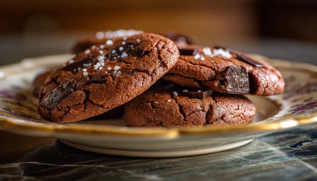 Recette de cookies géants aux pépites de chocolat et fleur de sel ...
